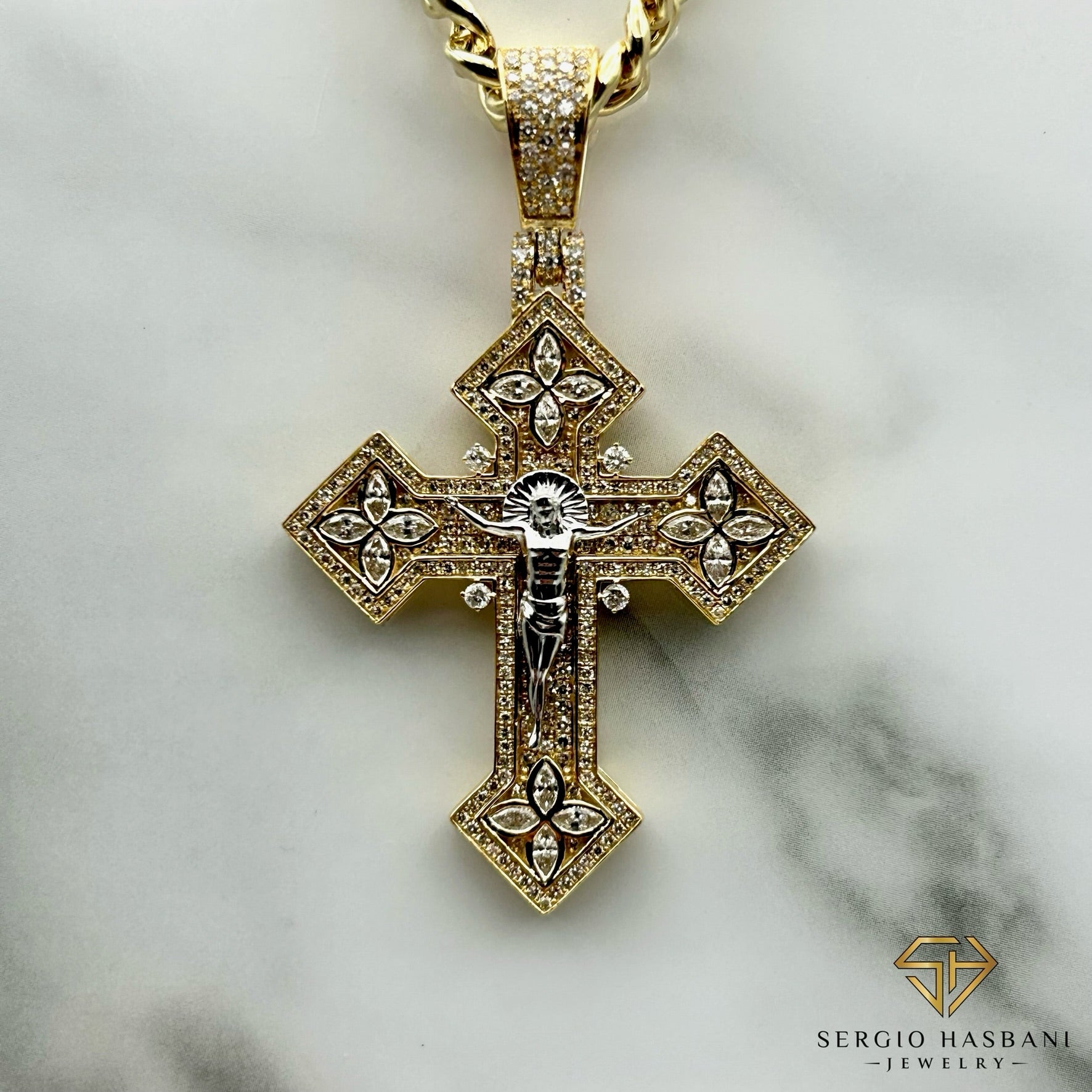 Men's Diamond Pendants – Sergio Hasbani J