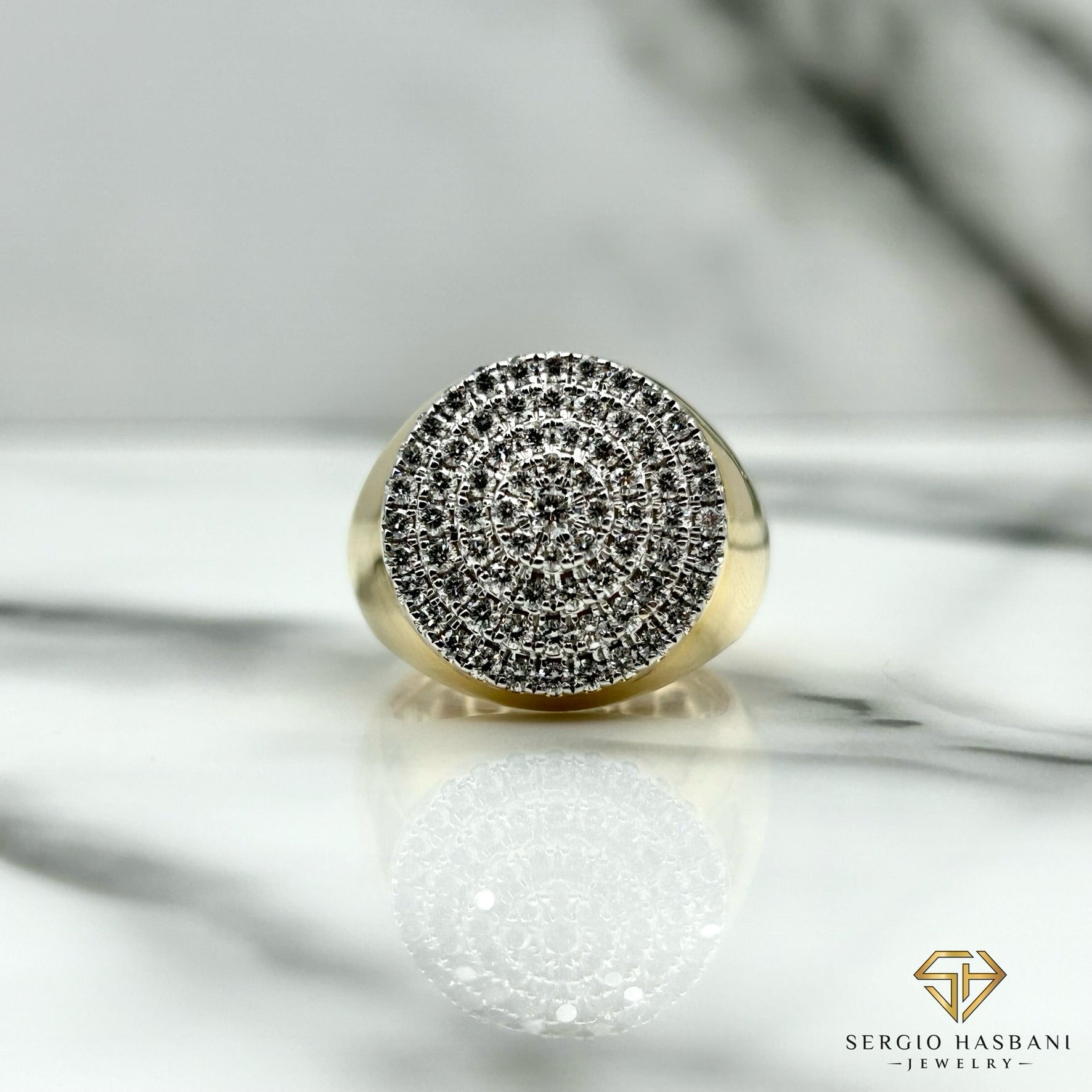 Men's Diamond Rings – Sergio Hasbani J